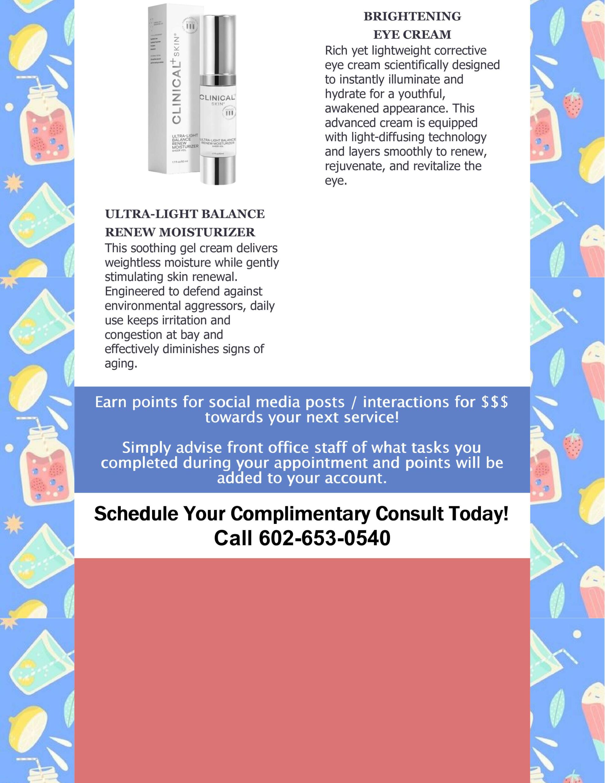 Monthly Specials | Dr. Semone Rochlin